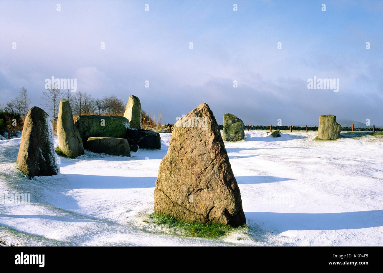Easter Aquhorthies Prehistoric Recumbent Stone Circle 3rd Millenium Bc Near Inverurie Grampian