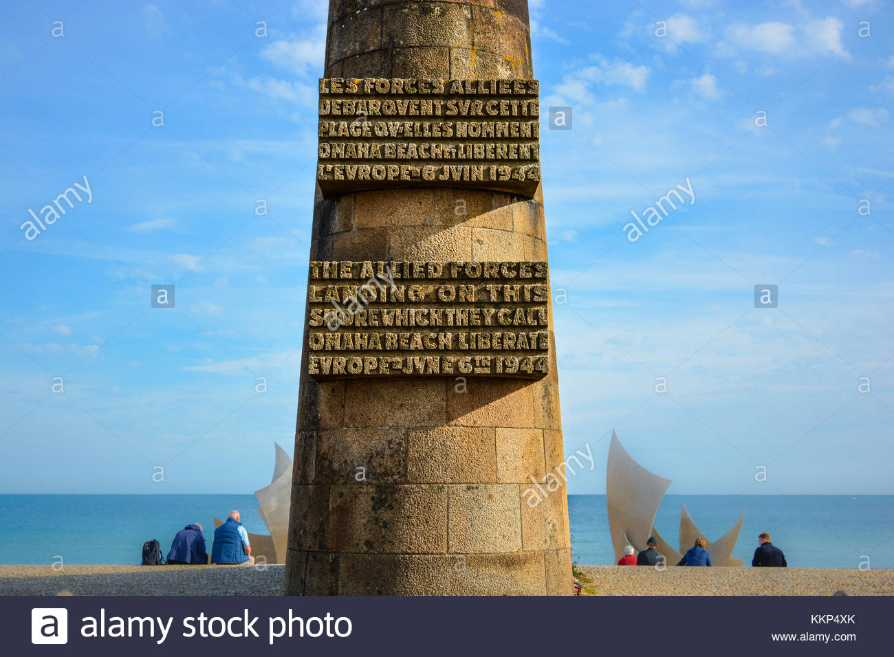 World War Ii Memorial Normandy Stock Photos & World War Ii Memorial ...