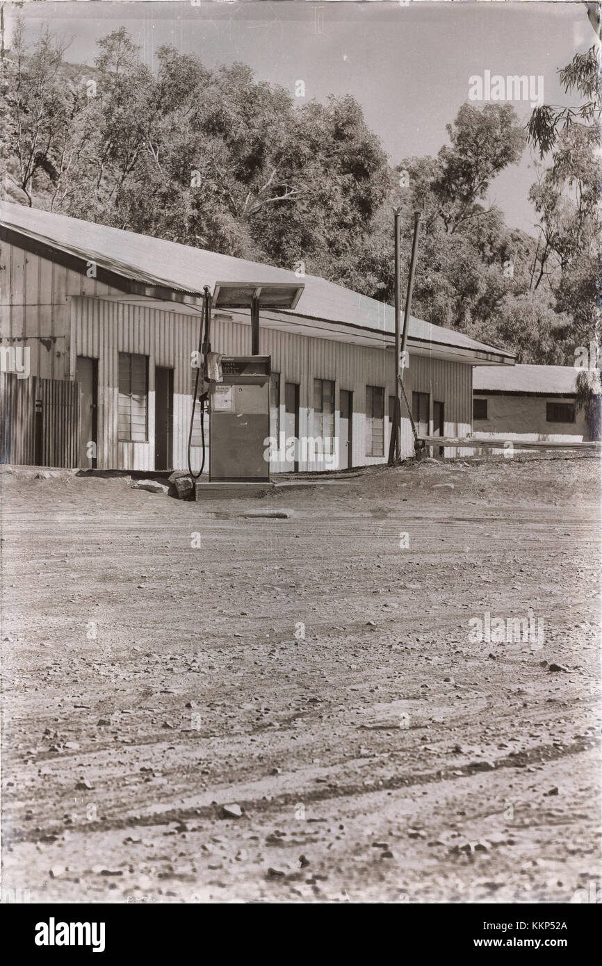 in australia the old gasoline pump station service concept Stock Photo ...