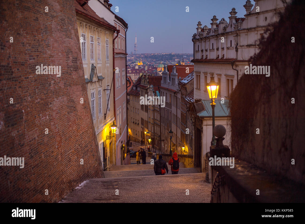 Old Castle Steps (Old Castle Stairs) that lead out of the Lesser ...