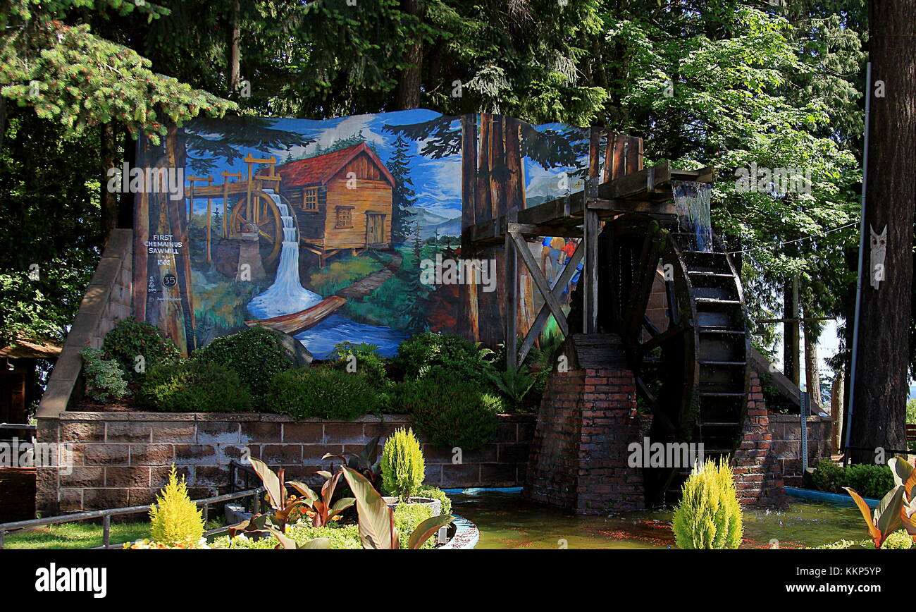 Chemainus is a town on the east coast of Vancouver Island, British ...