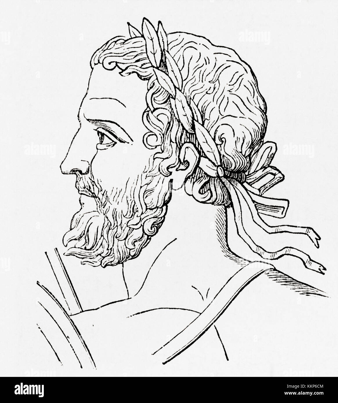 Septimius Severus, 145 – 211, aka Severus. Roman emperor. From Ward and ...