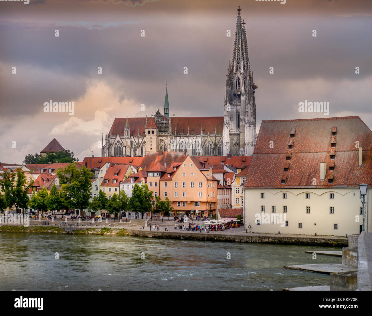 The city of regensburg hi-res stock photography and images - Alamy