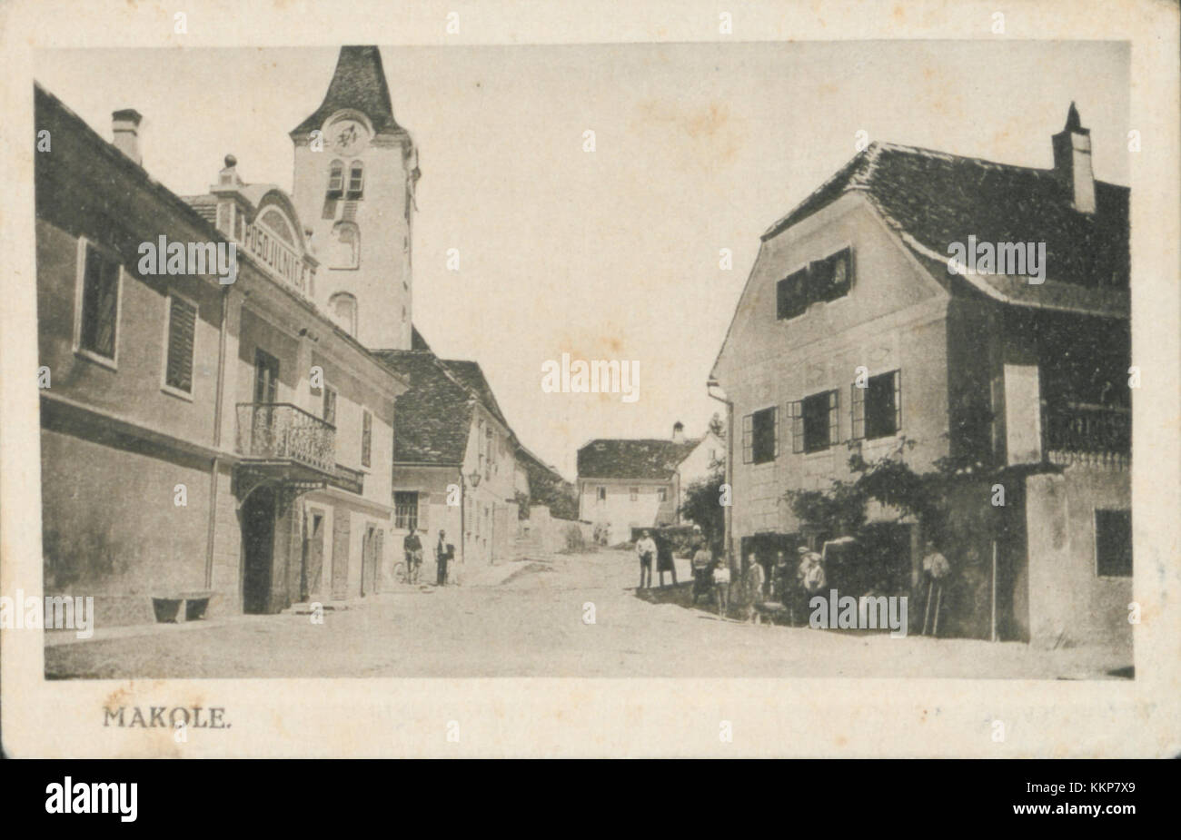 1930 postcard of Makole Stock Photo - Alamy