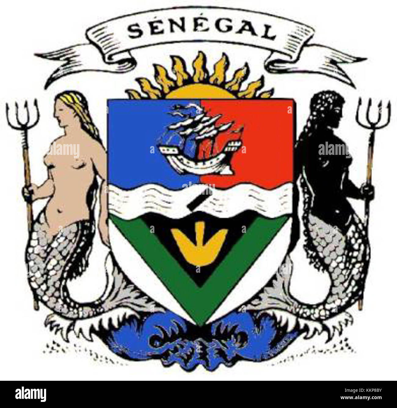 Coat of arms of senegal hi-res stock photography and images - Alamy