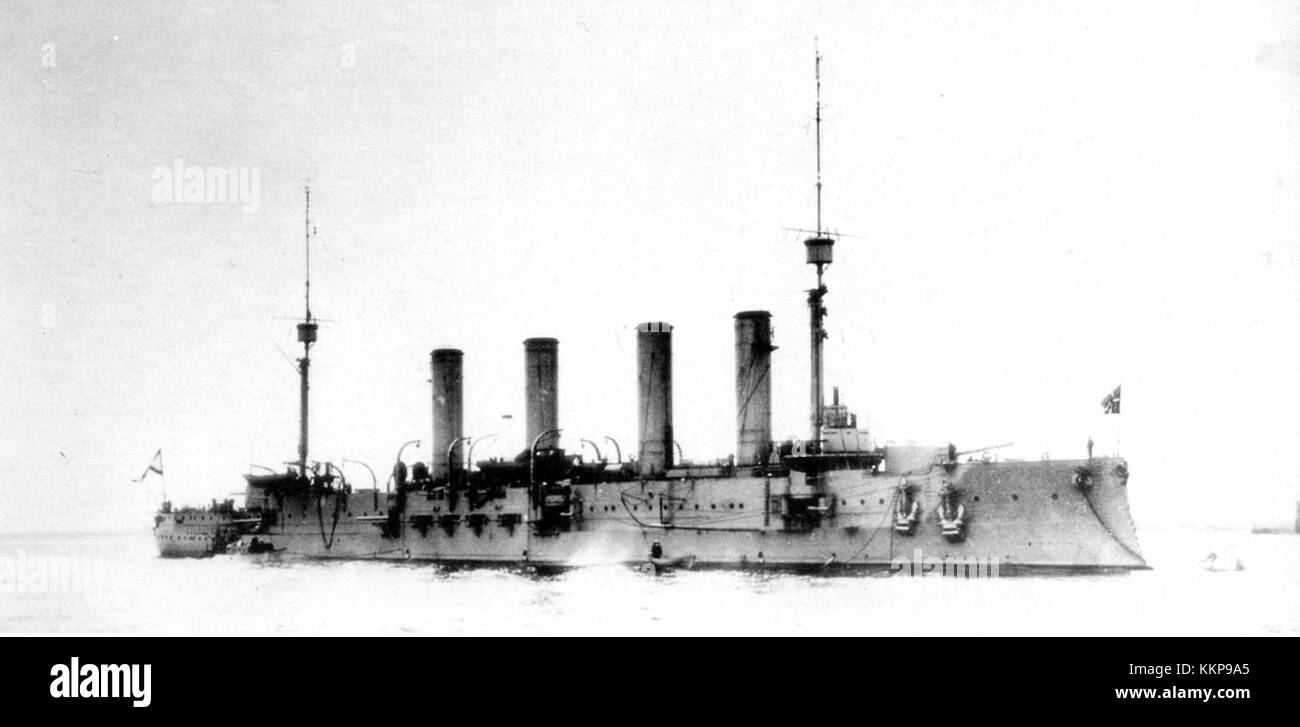 The Pallada was a Russian cruiser, operational in the early 20th ...