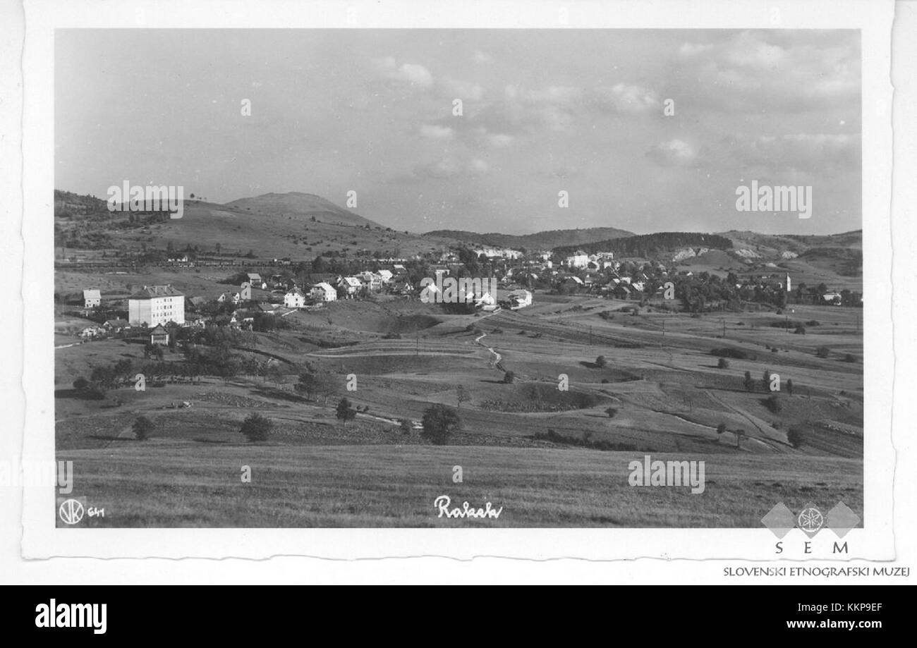 Postcard of Rakek (2 Stock Photo - Alamy