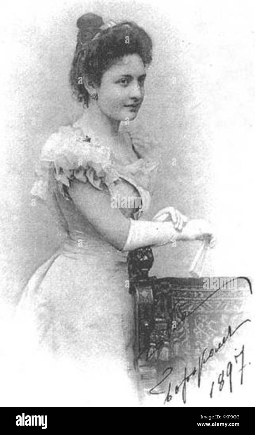 Princess Ekaterina Gruzinskaya Stock Photo - Alamy