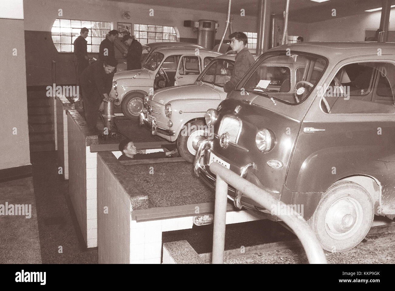 A renovated automotive service workshop from 1961, specializing in car ...