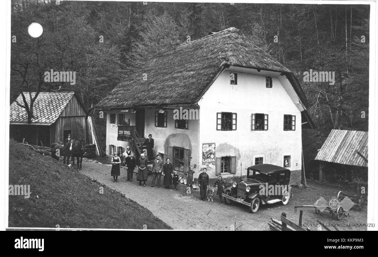 A historical postcard of Sovodenj, possibly depicting a local scene or landmark from this ...