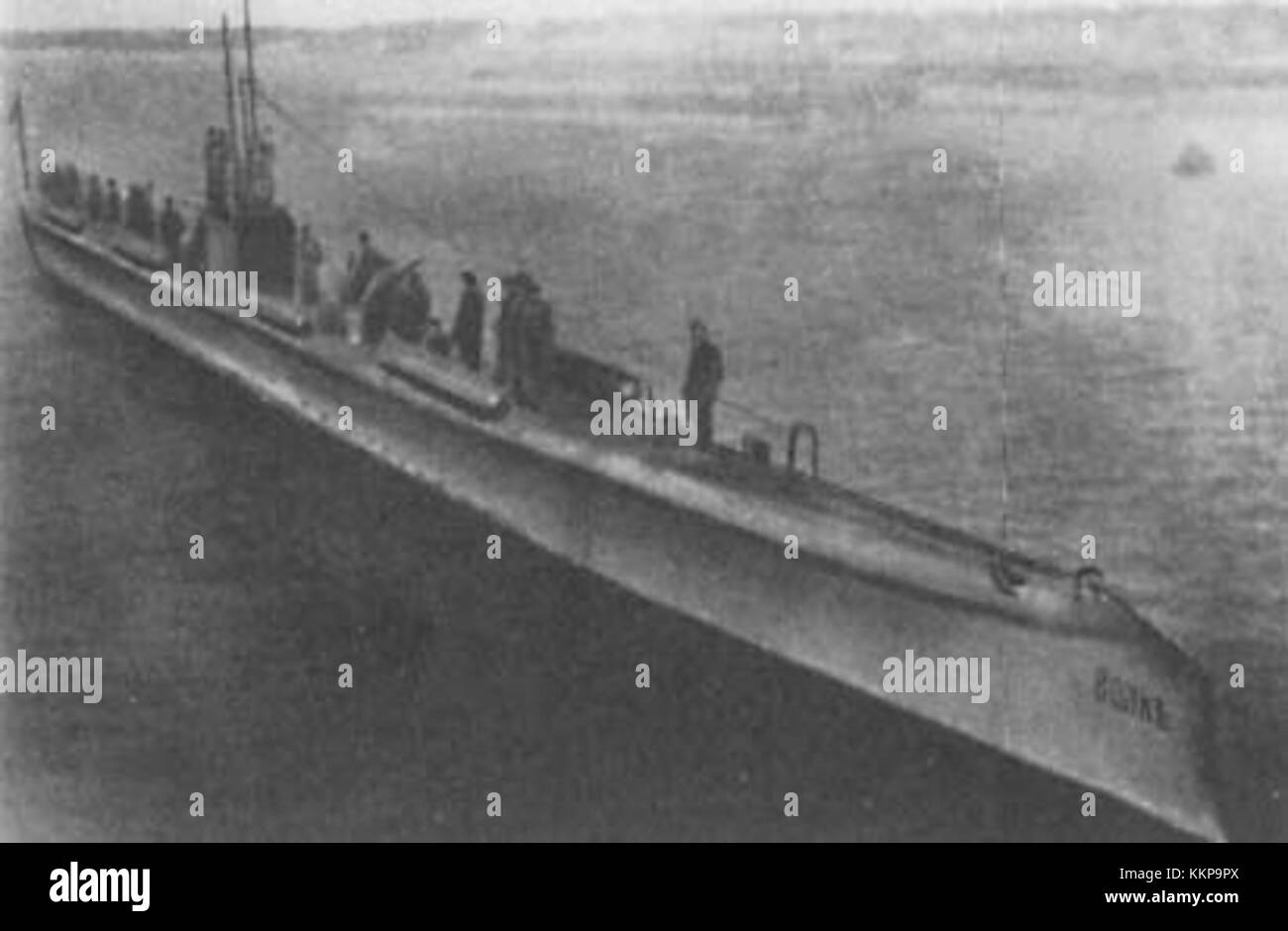 The Russian submarine Volk, built in 1914, is a significant piece of ...