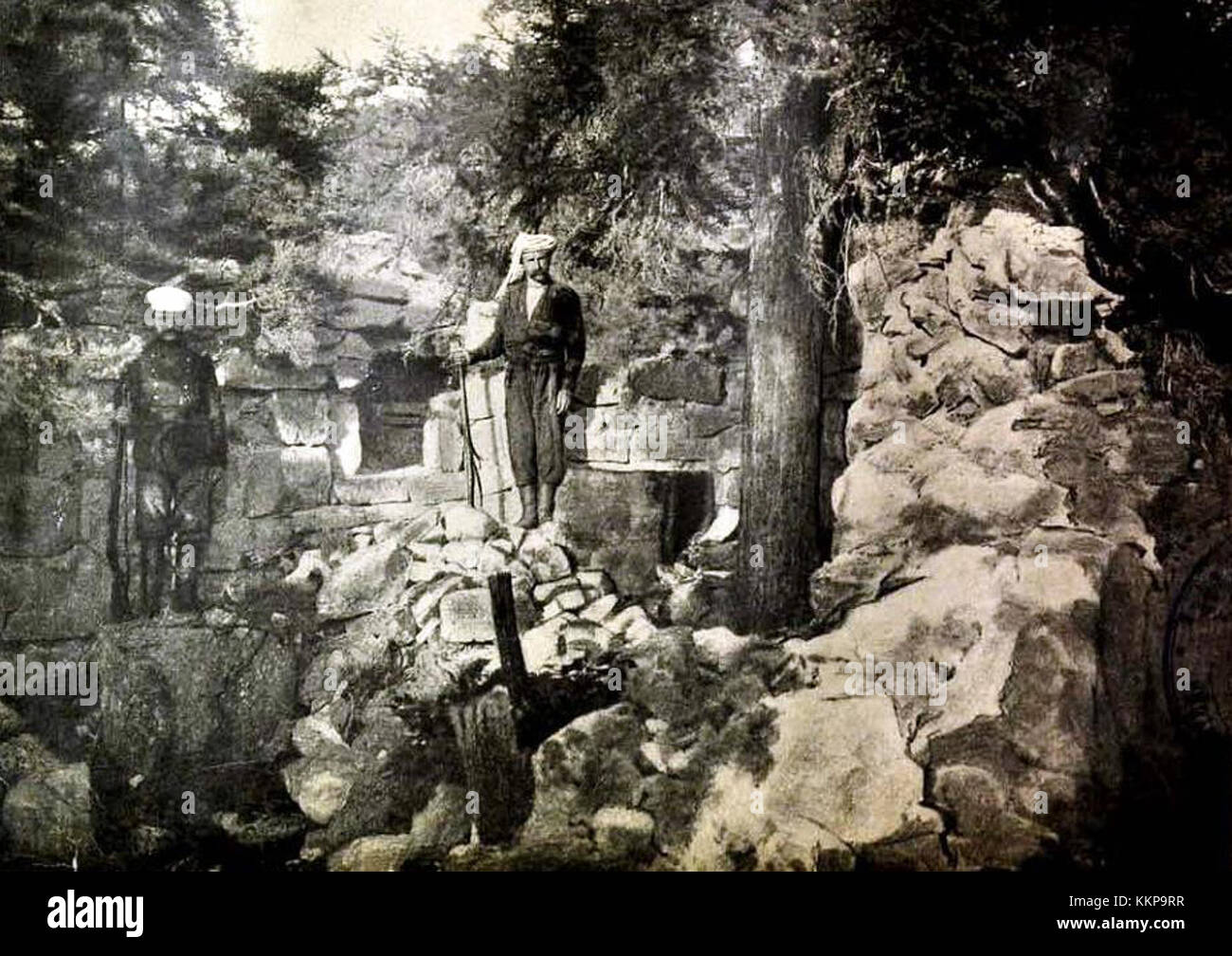 The ruins in Klarjeti, documented by James Henry Marr in 1911, are part ...