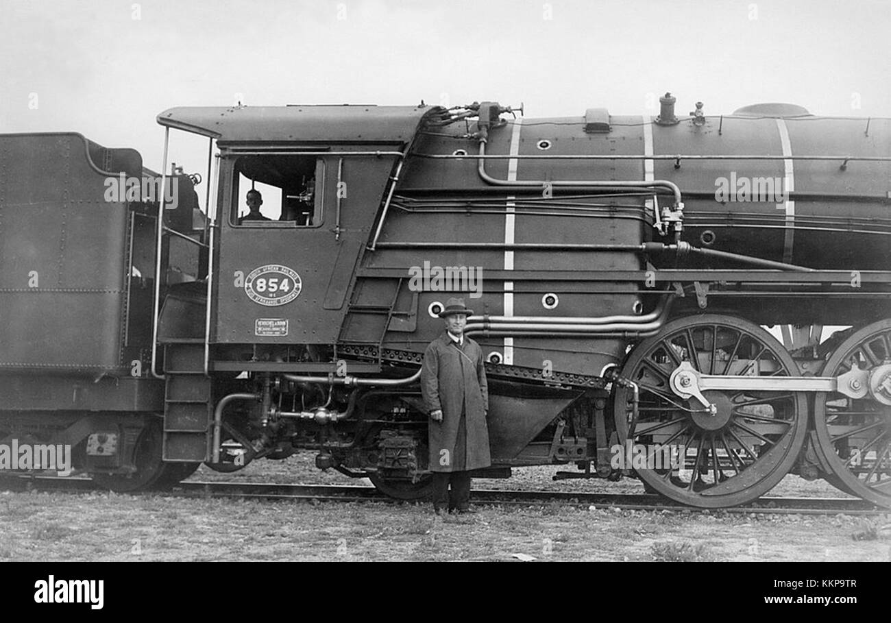 SAR Class 16E 854 (4 6 2) & AG Watson Stock Photo - Alamy