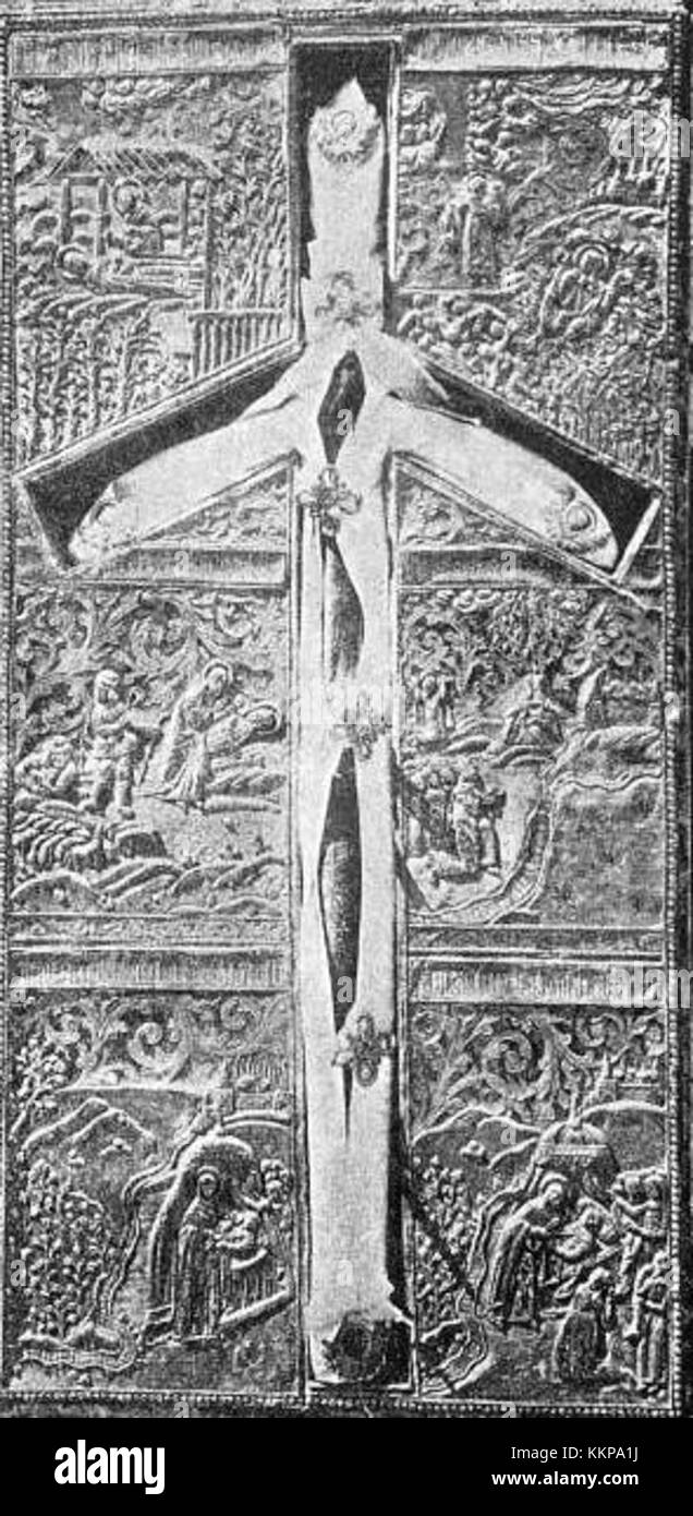 St. Nino's Cross, created by artist Esadze in 1913, is an iconic ...