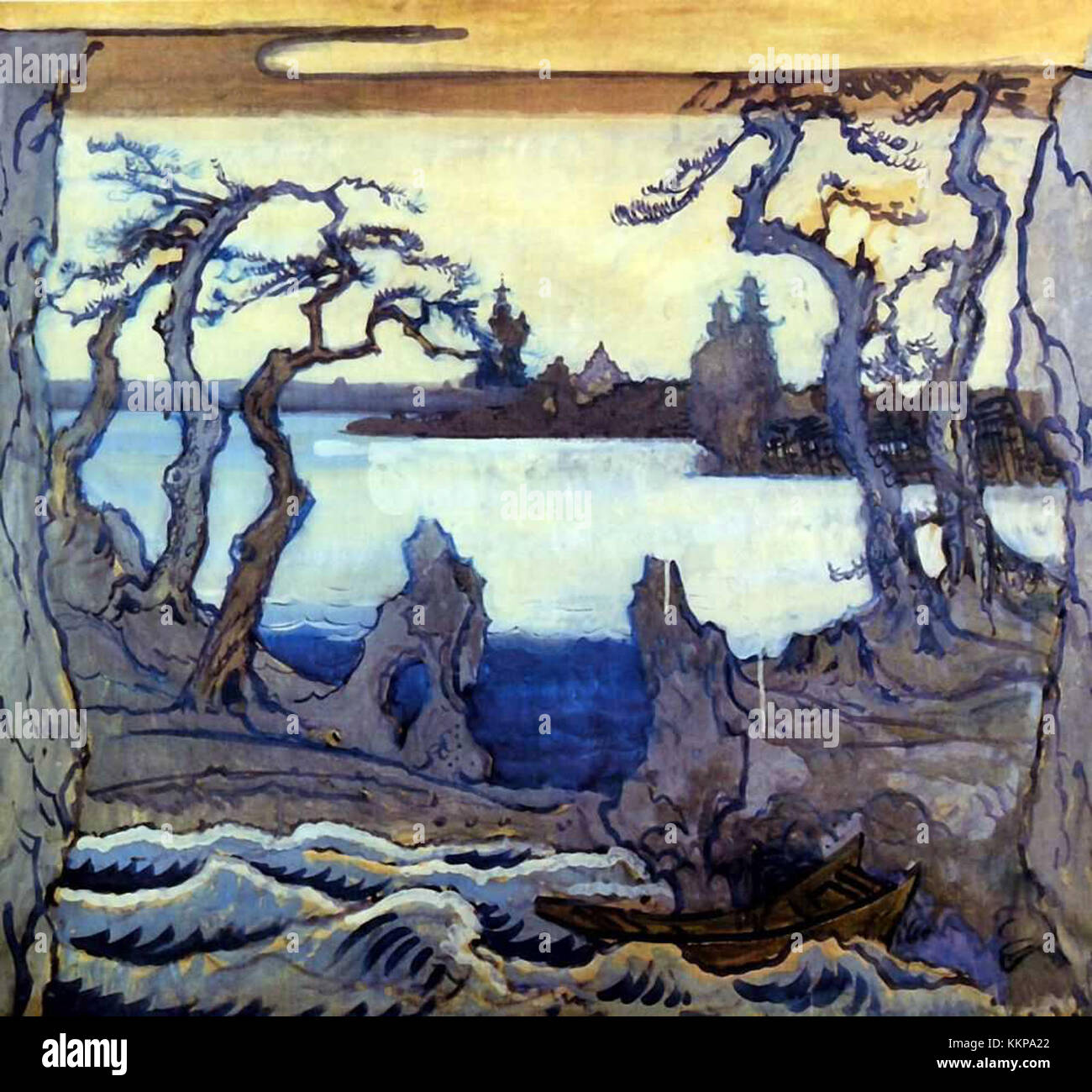 Solovey by A. Benois 01 Stock Photo - Alamy