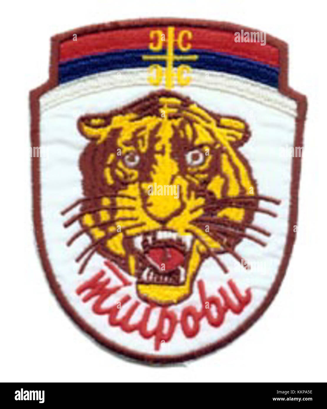 The unofficial logo of the Tigers is a graphic representation ...