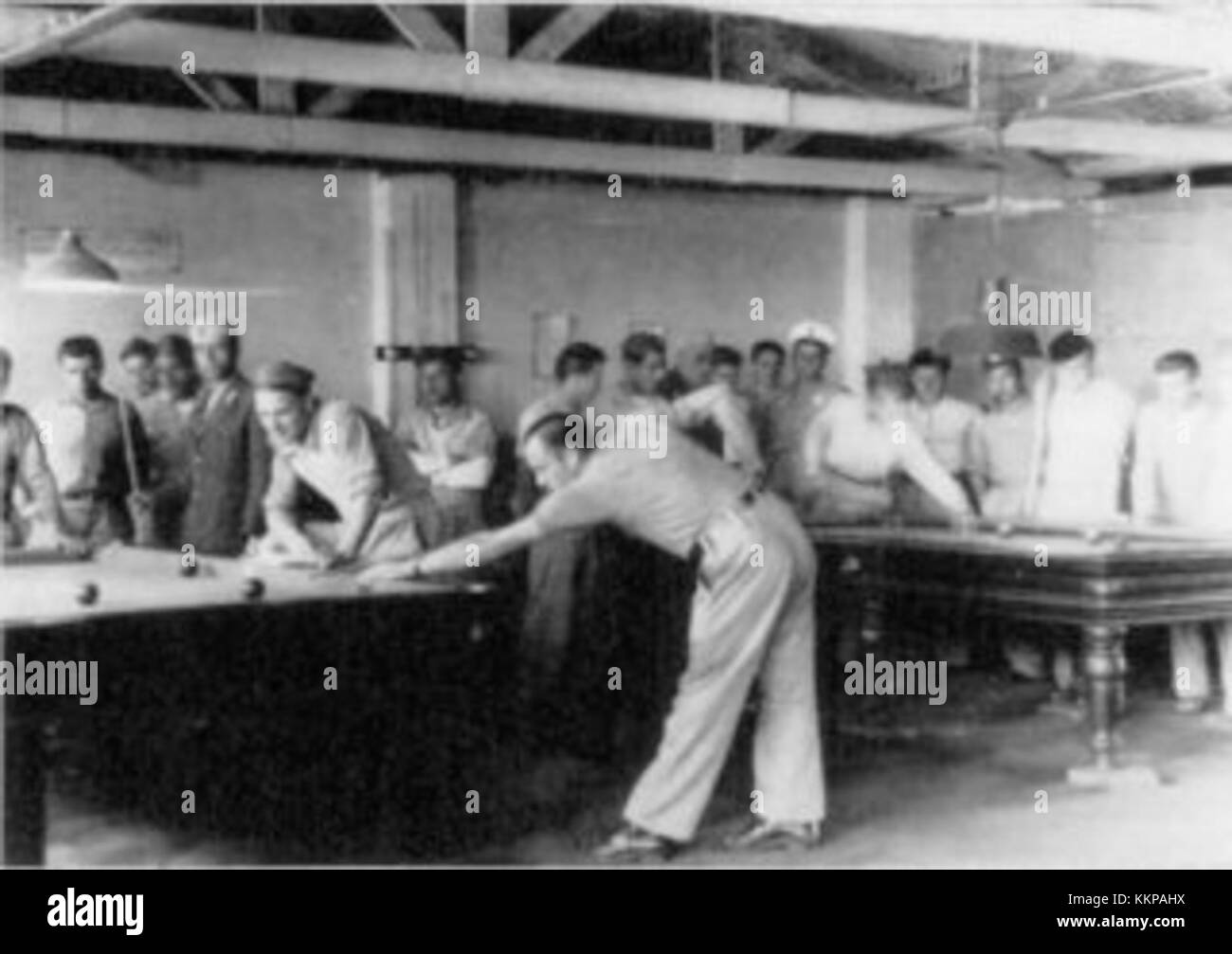 This image shows *Zonderwater POWs* in a British internment camp in ...