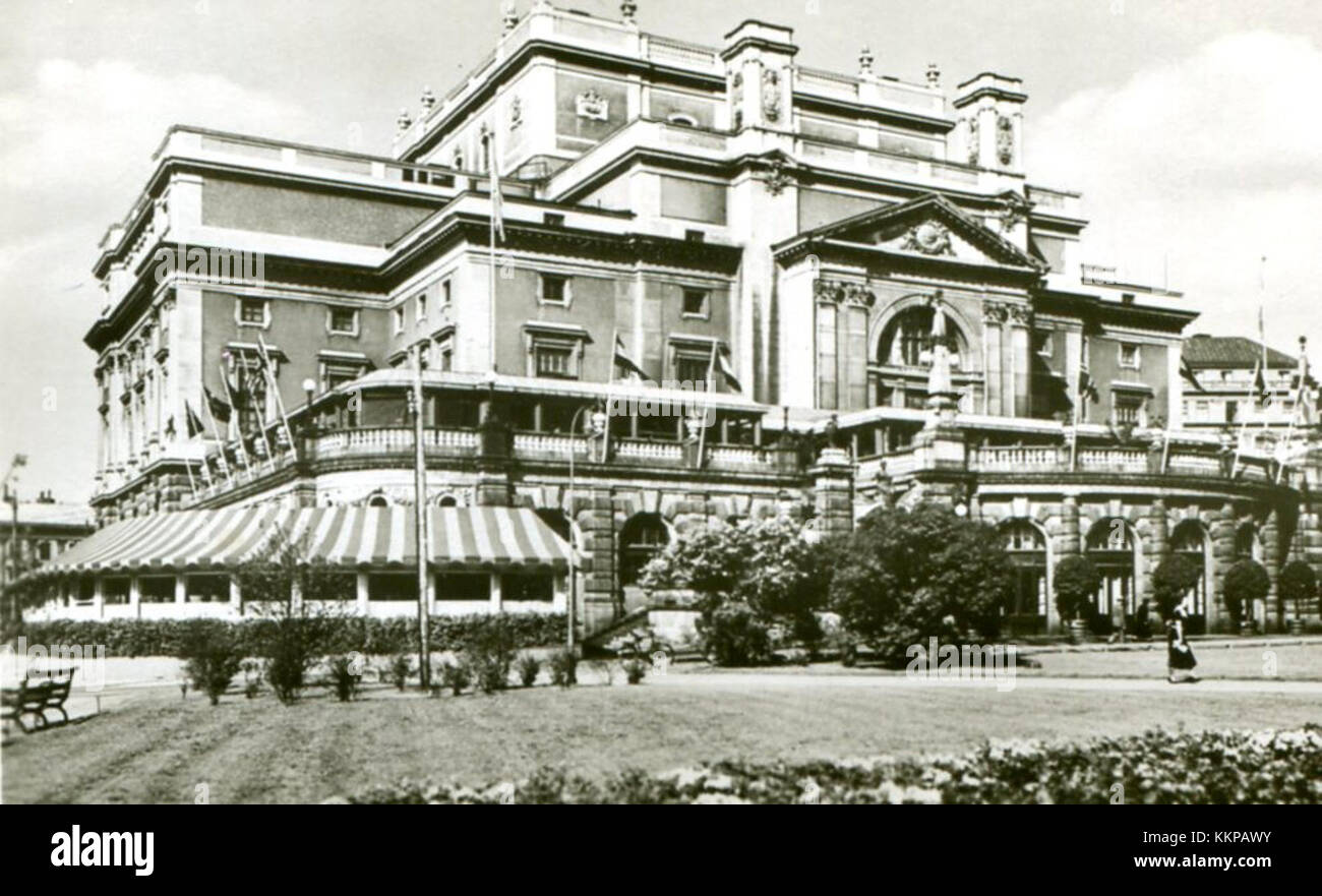 The 'Kungl Operan' in Stockholm, Sweden, is a historic opera house that ...
