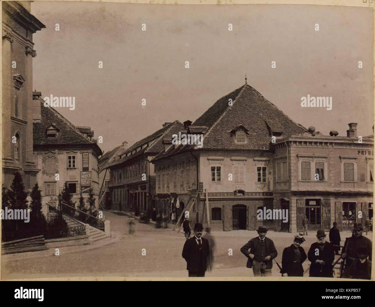This photograph from the album *Ljubljana after the Earthquake of 1895 ...
