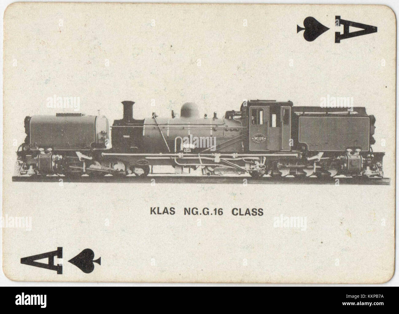 A reference to a specific deck of playing cards, Class NG G16 128 ...