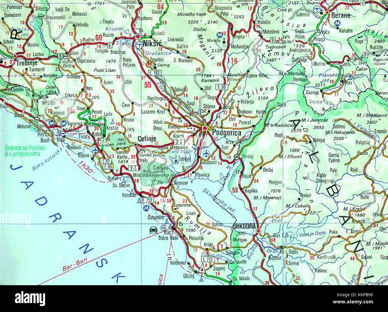 Croatian serbian border hi-res stock photography and images - Alamy