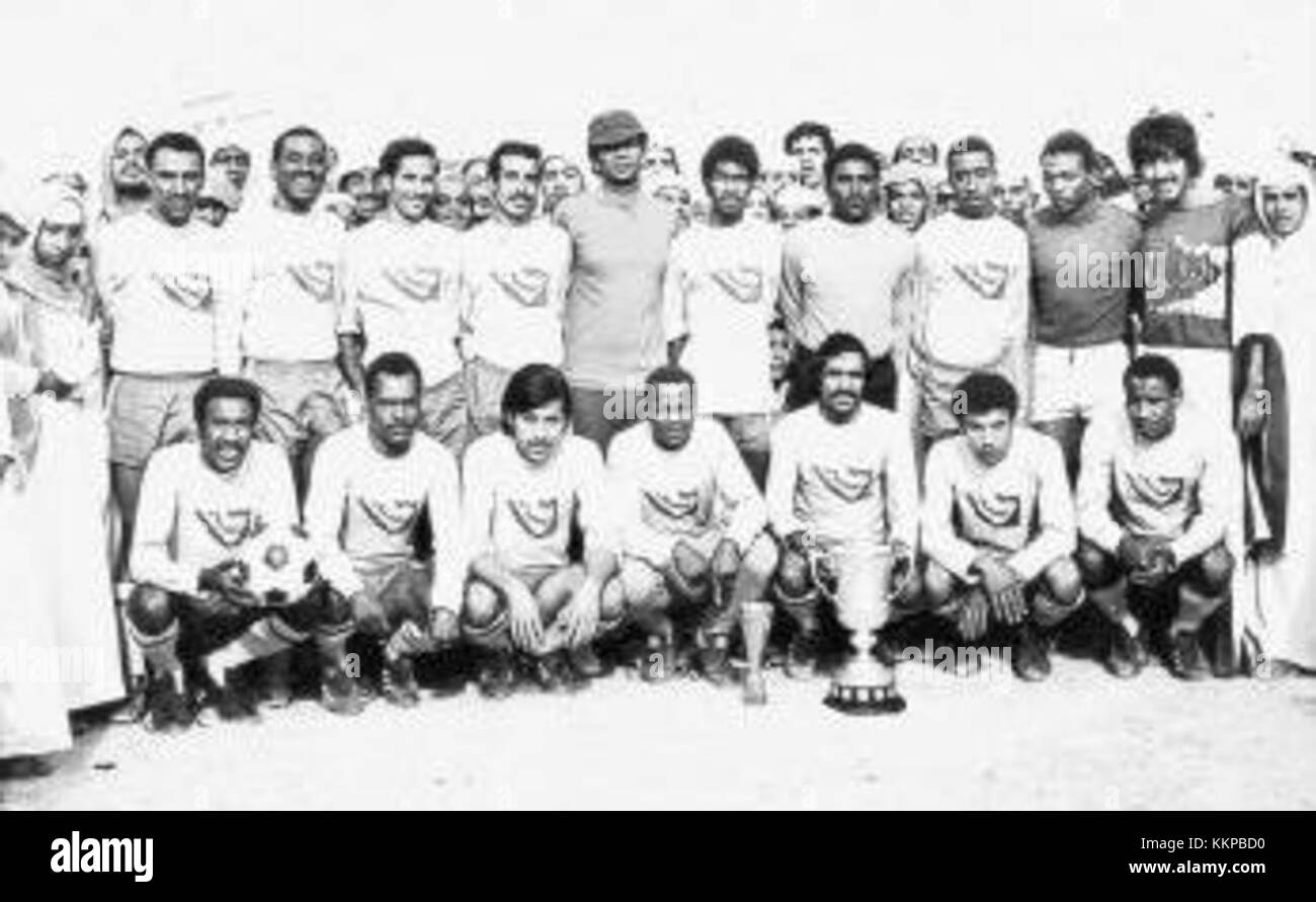 Photograph of Al Nassr Club, established in 1974, a prominent sports ...