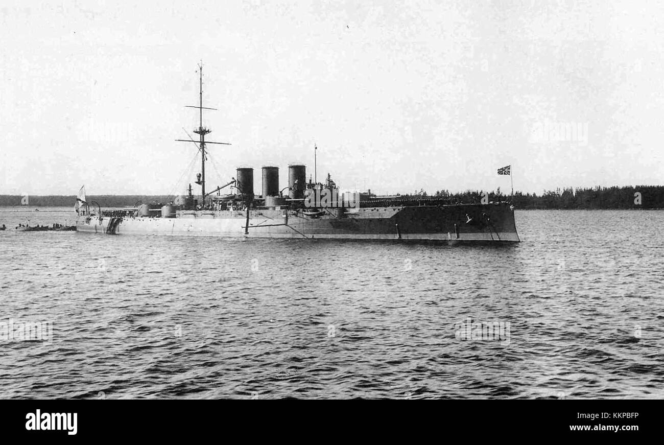 The Ryurik was a passenger and cargo ship launched in 1908. It is ...