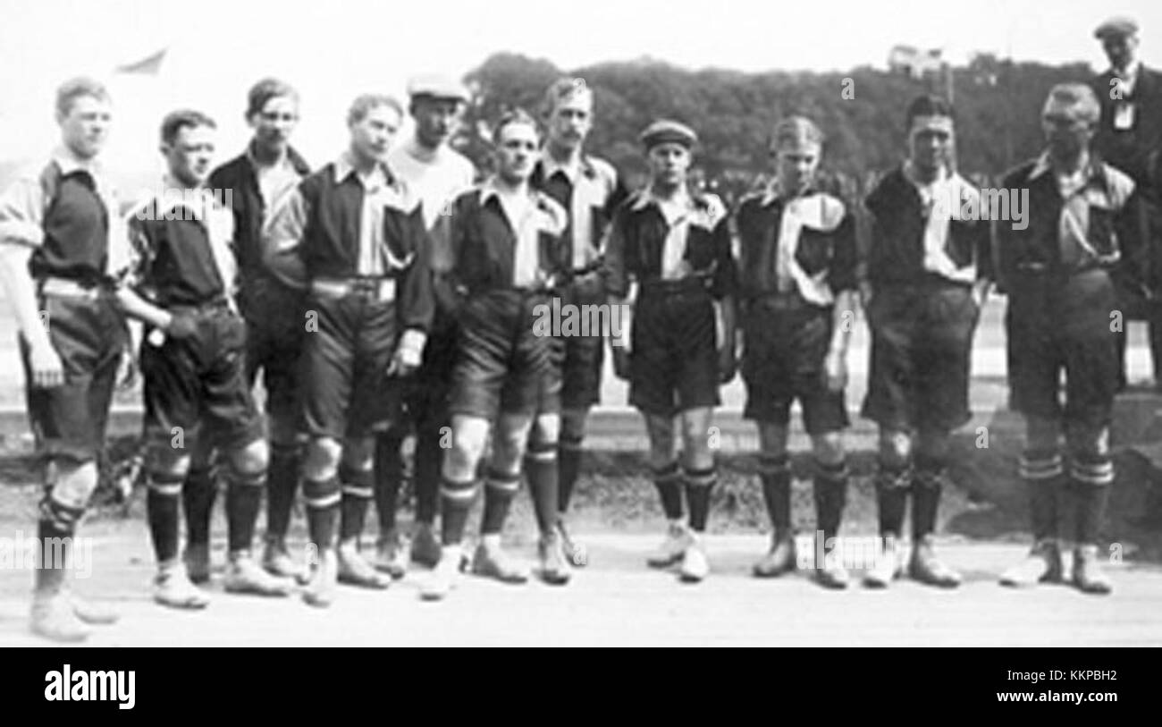 The first Swedish football team was formed in the late 19th century ...