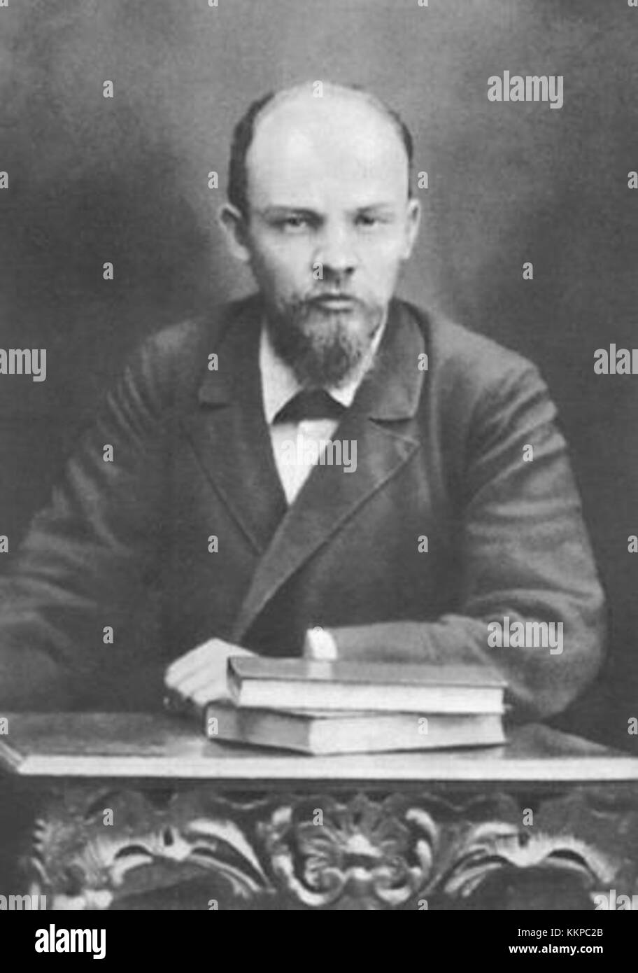 Photograph of Vladimir Lenin, the Russian revolutionary and leader of ...