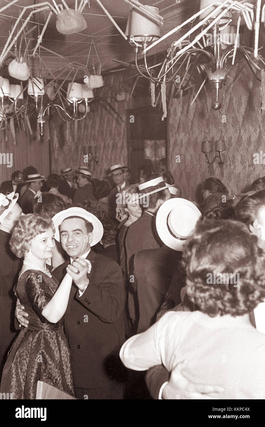 This image from 1961 shows the traditional Pajkov dance of textile ...