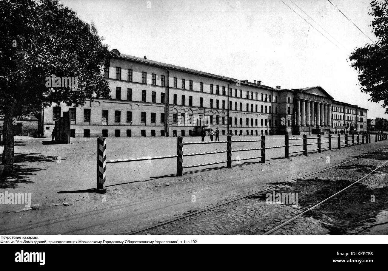 The Pokrovskie Barracks, located in Russia, are historical military ...