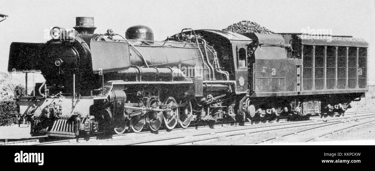 The SAR Class 20 2485 is a South African steam locomotive with a 2-10-2 ...