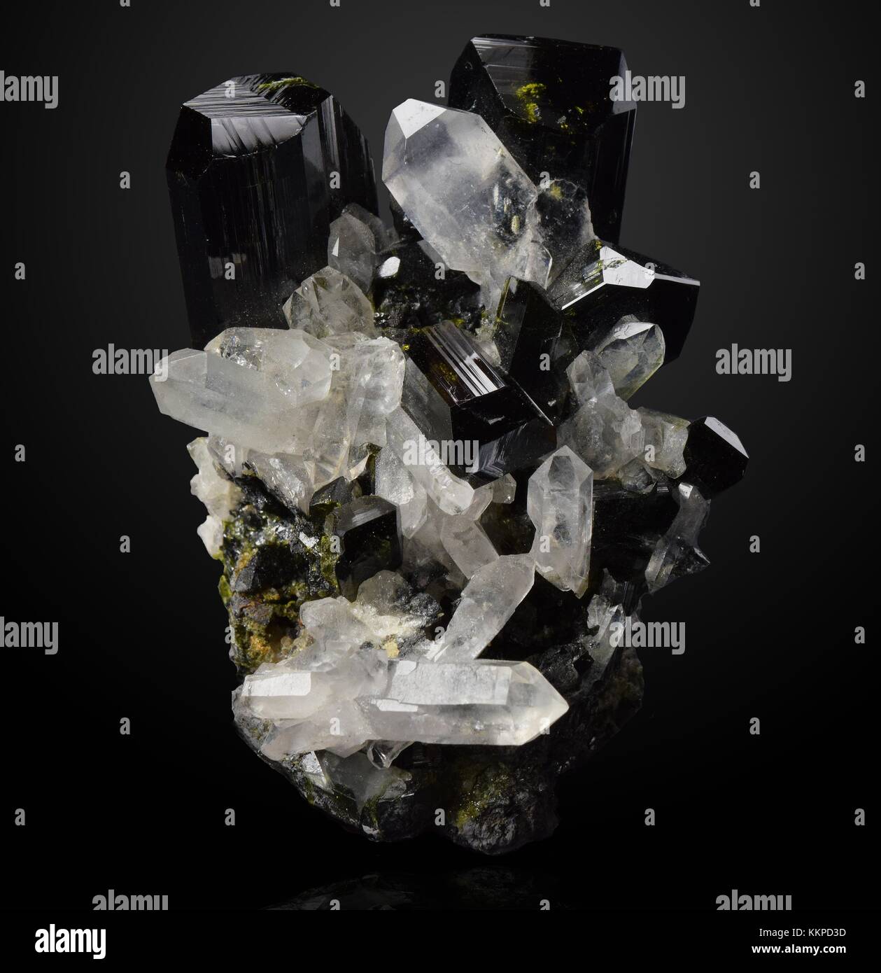 A sample of epidote calcium aluminum iron silicate mineral March 4 ...