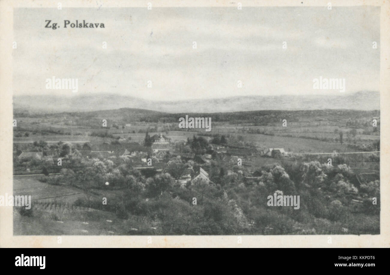 This 1929 postcard depicts Zgornja Polskava, a settlement in Slovenia ...