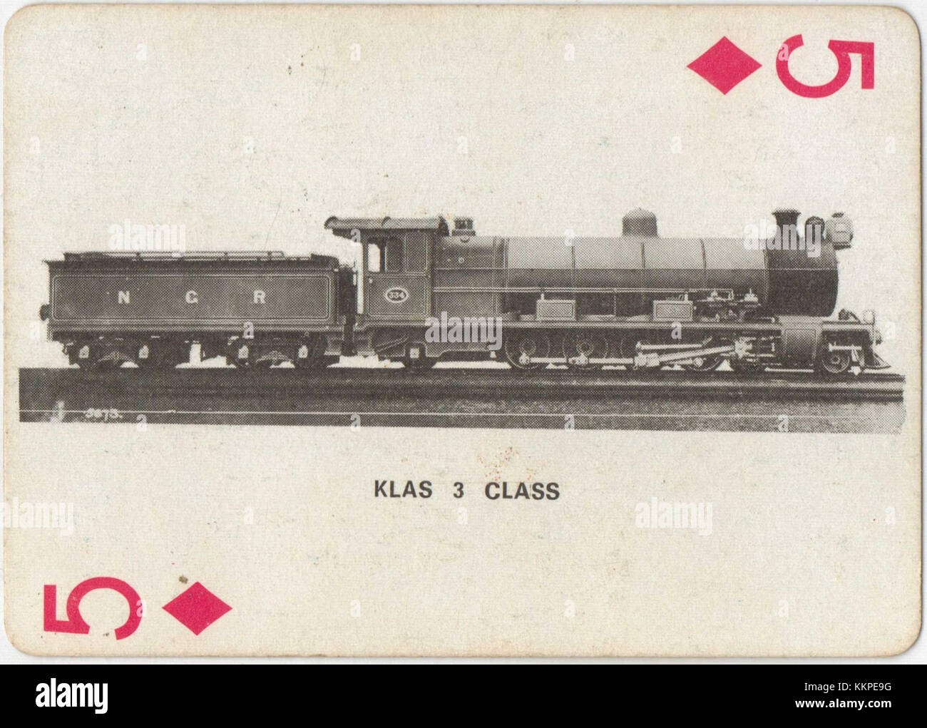 The Class 3 1450 (4 8 2) NGR 334 playing cards are part of a specific ...