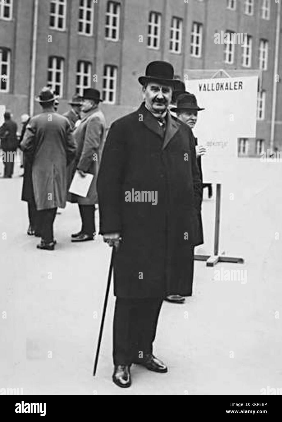 Carl Gustaf Ekman 1920s Stock Photo - Alamy