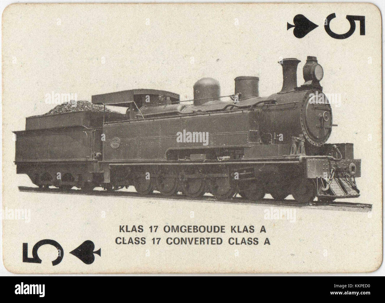 Class 17 1432 (4 8 0T T) Playing Cards Stock Photo - Alamy