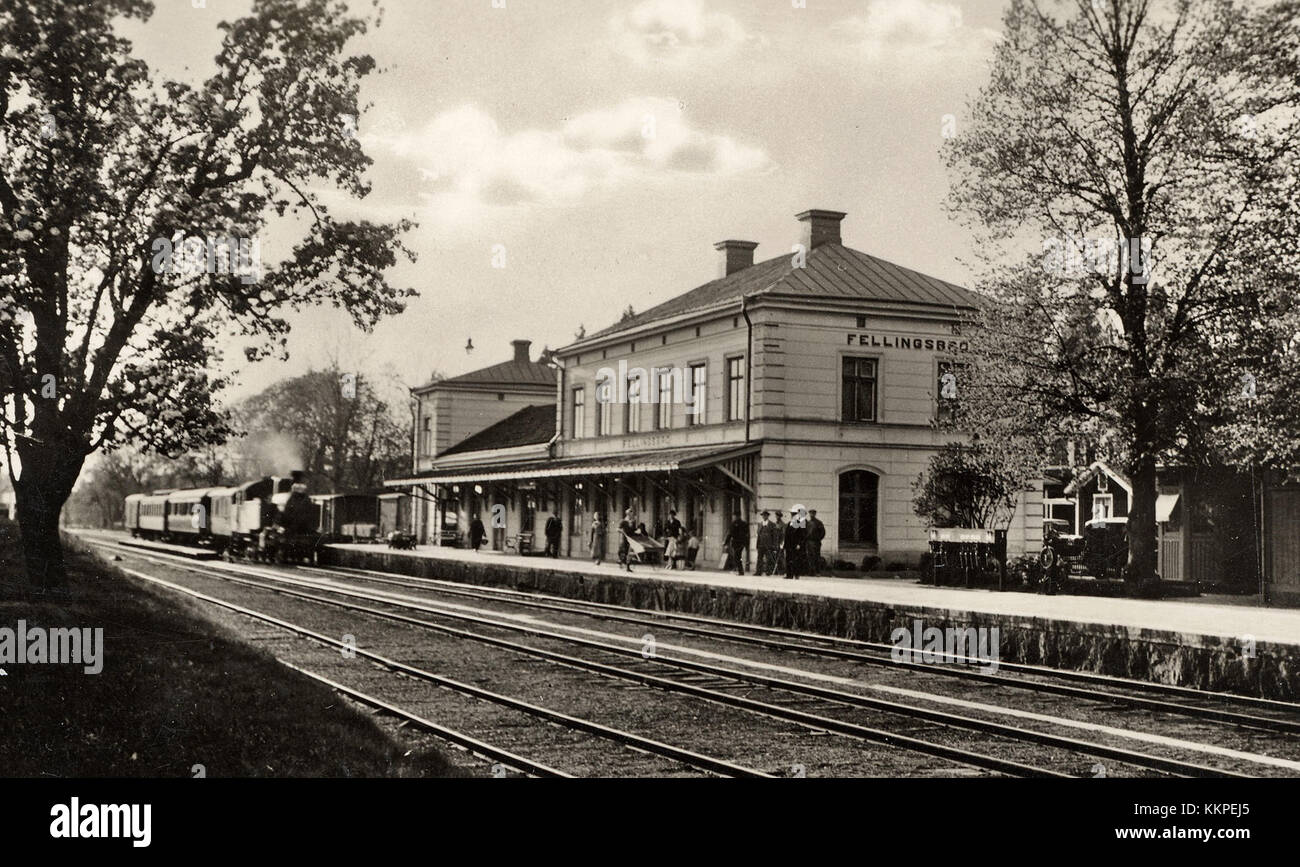 Fellingsbro in the 1930s was a small rural area in Sweden ...