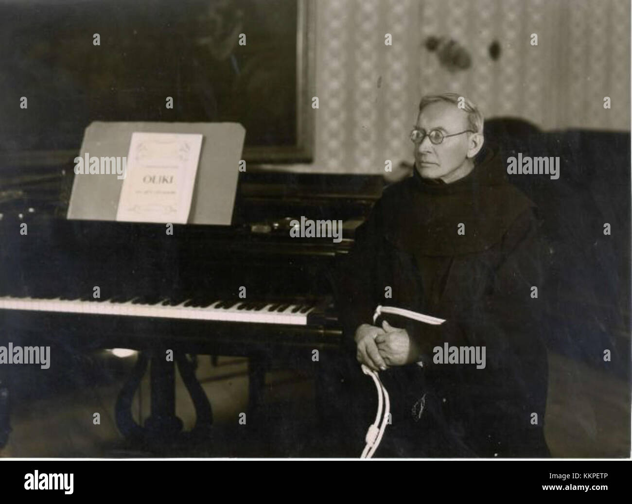 A portrait of Hugolin Sattner from the 1920s, a figure from this era ...