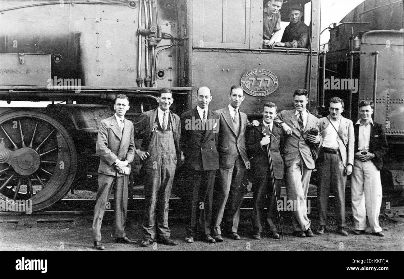 SAR Class 10C 777 is a steam locomotive, classified as a 4-6-2 type ...