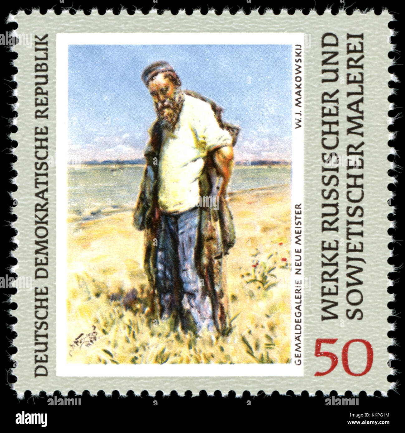 This stamp from the former German Democratic Republic (DDR), issued in ...
