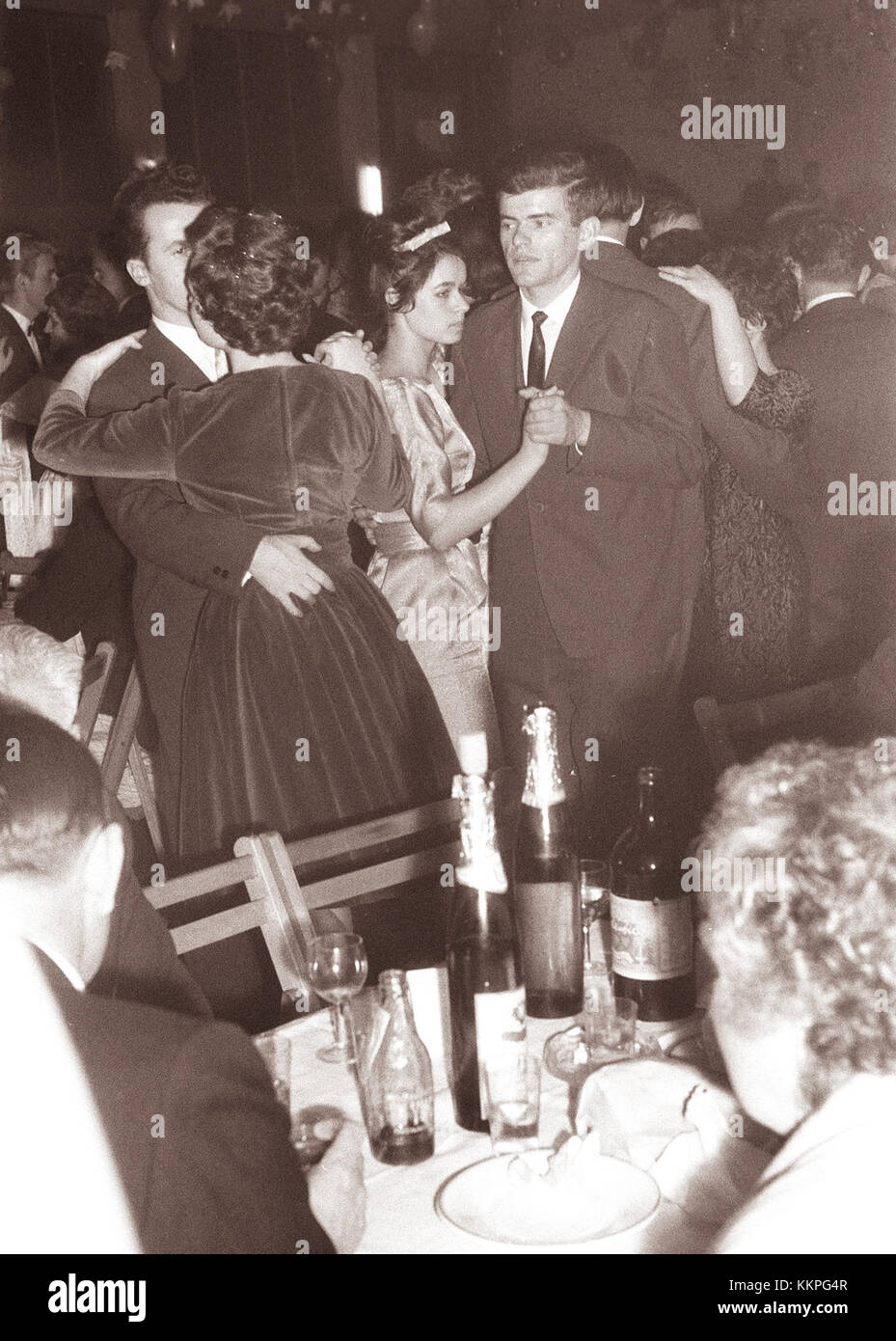 1960s high school dance hi-res stock photography and images - Alamy