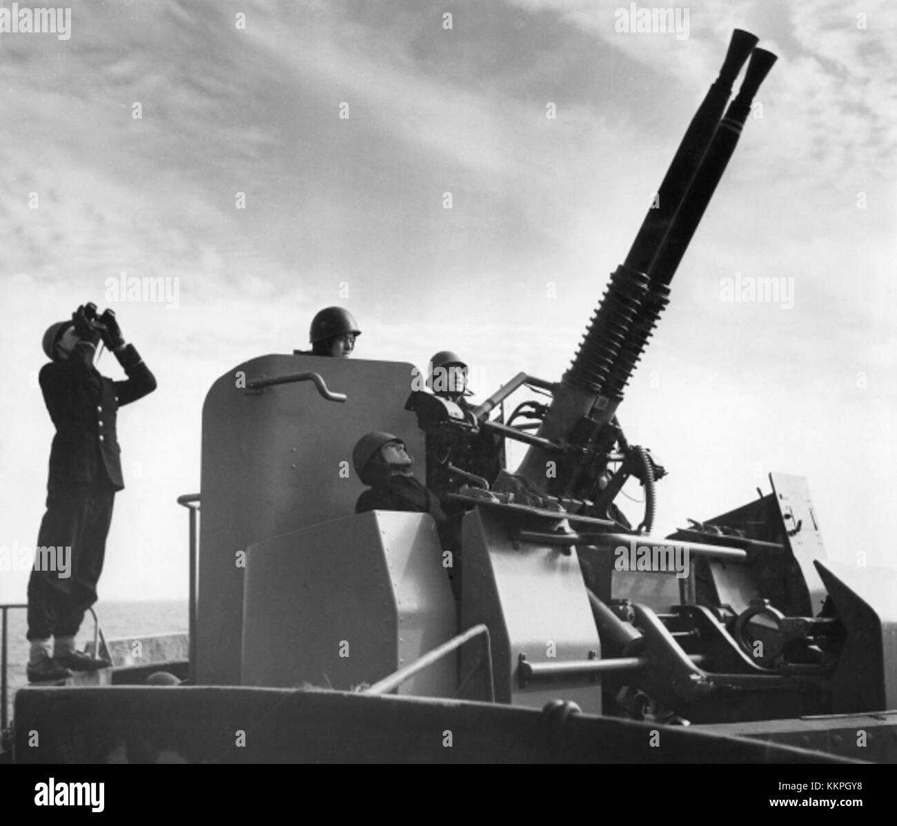 The AA (Anti-Aircraft) gun on the HMS Uppland is a significant military ...