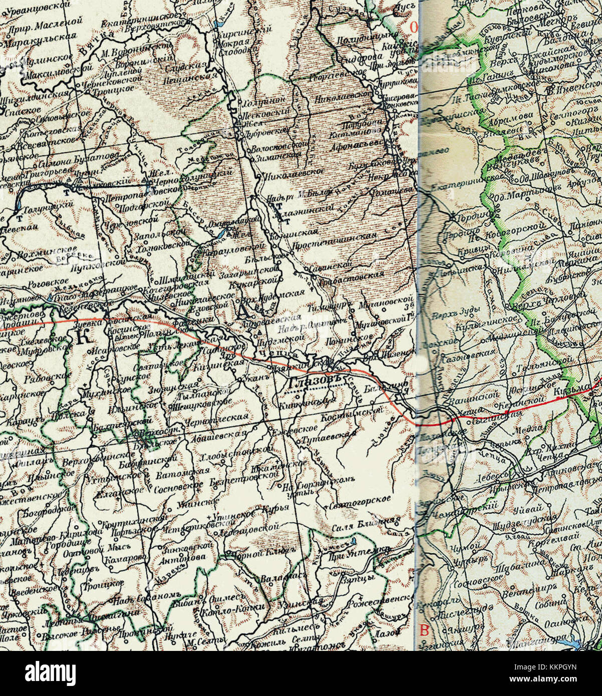 Uyezd of Glazov Stock Photo - Alamy