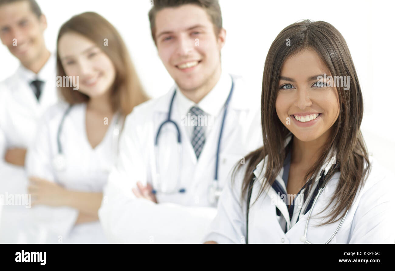 employees of the medical center Stock Photo - Alamy
