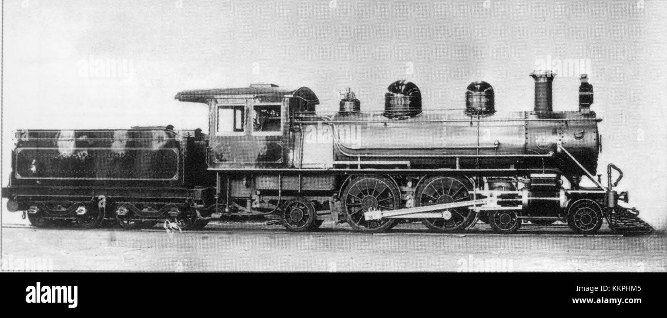 CGR 4th Class 4-4-2 locomotive, built in 1897, was part of the Canadian ...