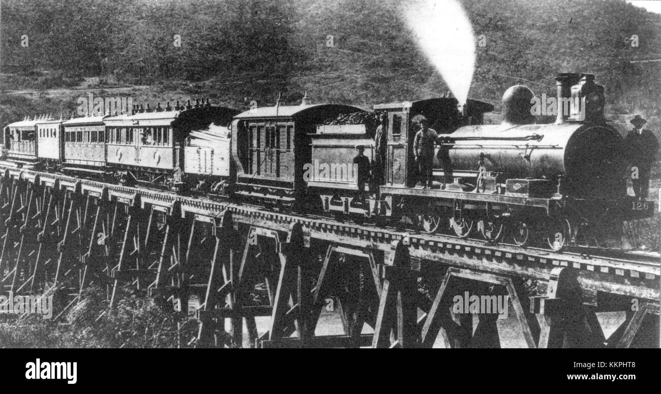 The CGR 5th Class 4-6-0 no. 128, SAR no. 0128 is a steam locomotive ...