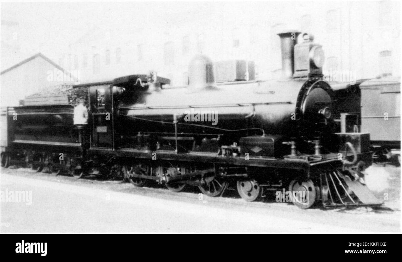 This steam locomotive, CGR 5th Class 4-6-0, was originally built by the ...