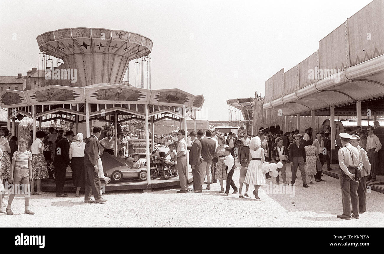 Photograph from the 1960 Maribor Festival, showcasing cultural events ...