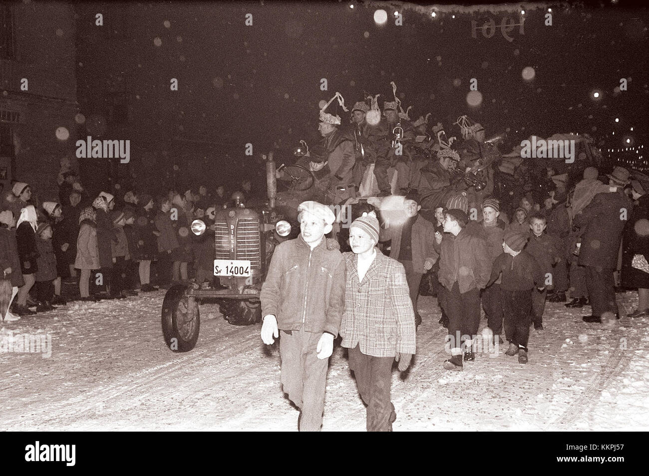 A photograph of Dedek Mraz (Father Frost) in Maribor, Slovenia, taken ...